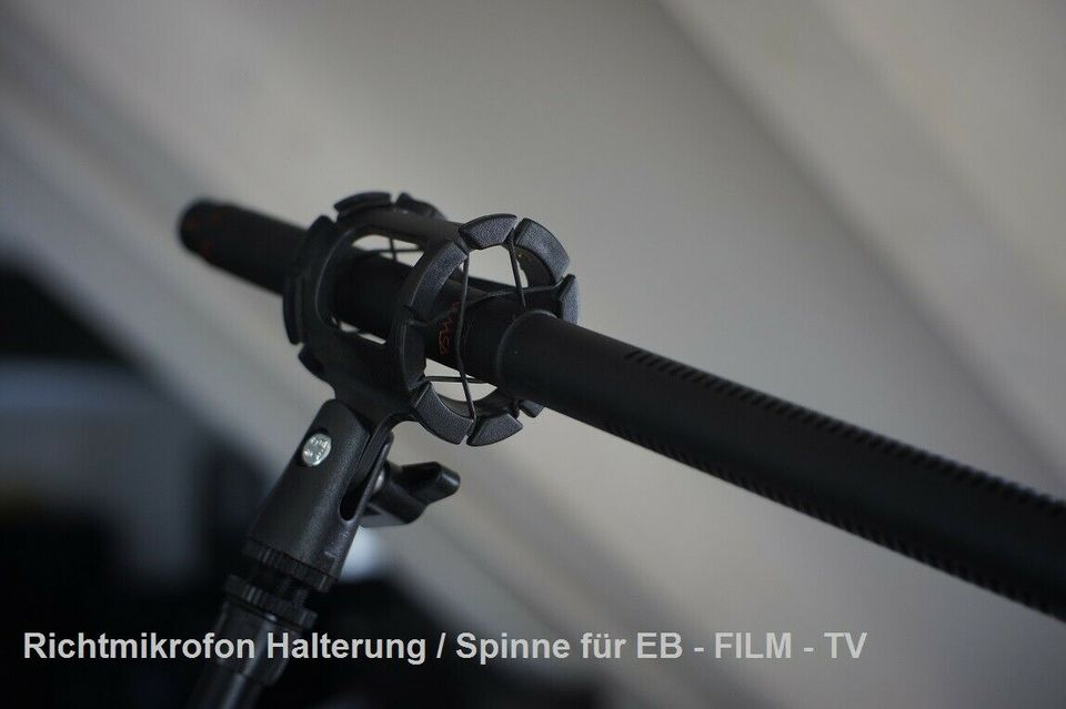 Richtmikrofon Halterung - Spinne für Tonangel / EB - FILM - TV in ... Richtmikrofon Halterung - Spinne für Tonangel / EB - FILM - TV in ...