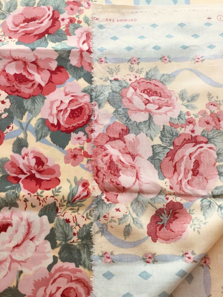 Stoff Stoffrest Meterware Baumwolle Rosen Blumen Dirndl in Bayern ... Stoff Stoffrest Meterware Baumwolle Rosen Blumen Dirndl in Bayern ...