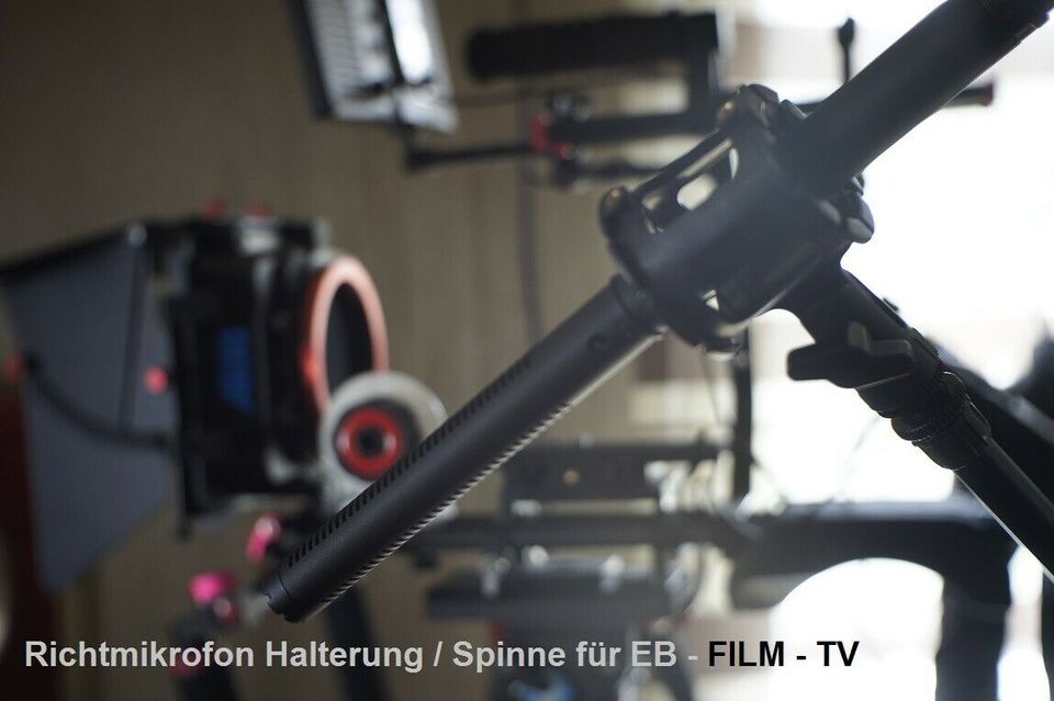 Richtmikrofon Halterung - Spinne für Tonangel / EB - FILM - TV in ... Richtmikrofon Halterung - Spinne für Tonangel / EB - FILM - TV in ...