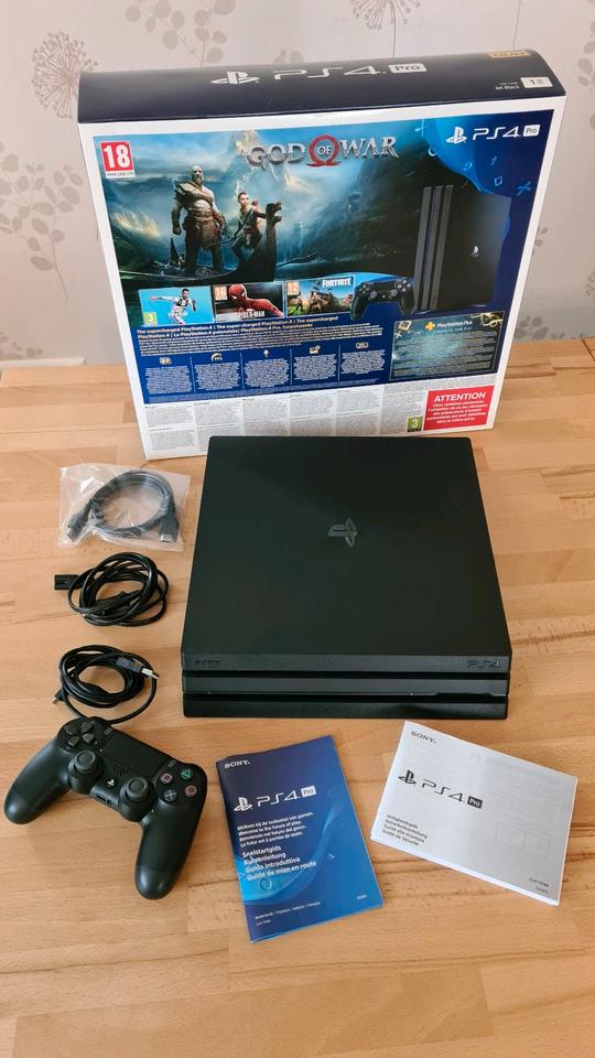 Sony PlayStation 4 Pro 1 TB in Sachsen Machern Playstation Konsole gebraucht kaufen kleinanzeigen