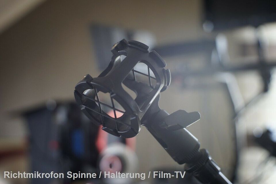 Richtmikrofon Halterung - Spinne für Tonangel / EB - FILM - TV in ... Richtmikrofon Halterung - Spinne für Tonangel / EB - FILM - TV in ...